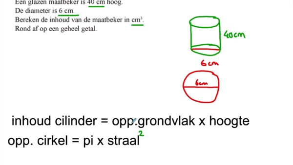 Inhoud Cilinder Berekenen - Eenvoudige Stappen en Formules